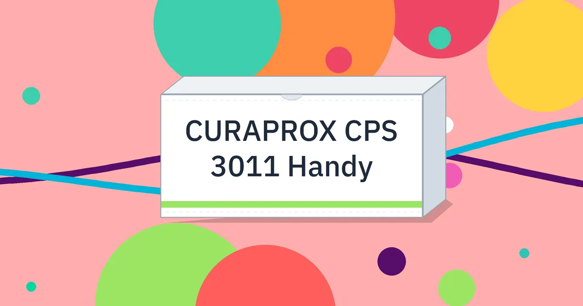 Symbolbild: Packung mit der Aufschrift CURAPROX CPS 3011 Handy (PZN 02381012) – Verfügbarkeit und Bezug in Apotheken in Frankfurt am Main