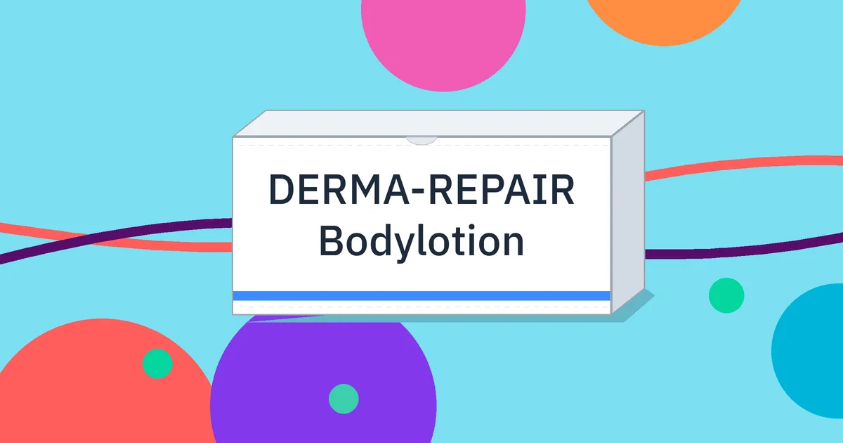 Symbolbild: Packung mit der Aufschrift DERMA-REPAIR Bodylotion (PZN 16142311) – Verfügbarkeit und Bezug in Apotheken in Frankfurt am Main