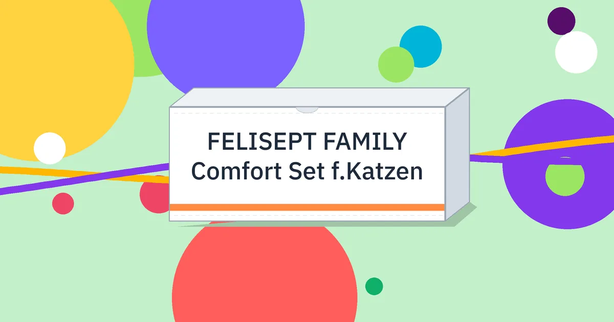 Symbolbild: Packung mit der Aufschrift FELISEPT FAMILY Comfort Set f.Katzen (PZN 16335406) – Verfügbarkeit und Bezug in Apotheken in Frankfurt am Main