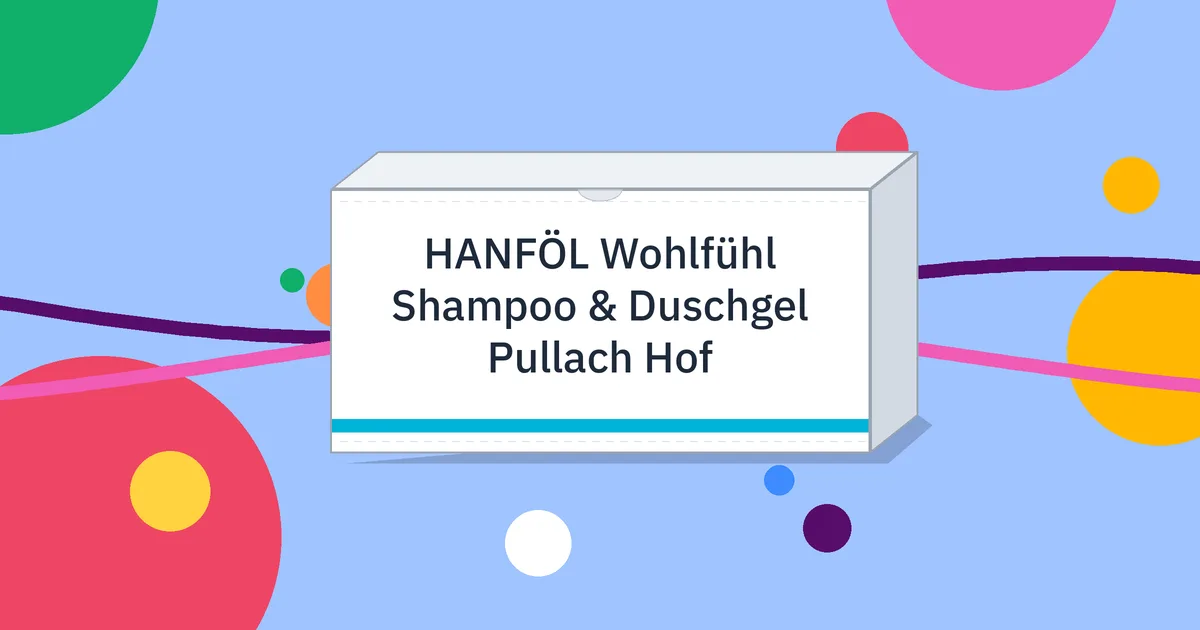 Symbolbild: Packung mit der Aufschrift HANFÖL Wohlfühl Shampoo & Duschgel Pullach Hof (PZN 16204064) – Verfügbarkeit und Bezug in Apotheken in Frankfurt am Main