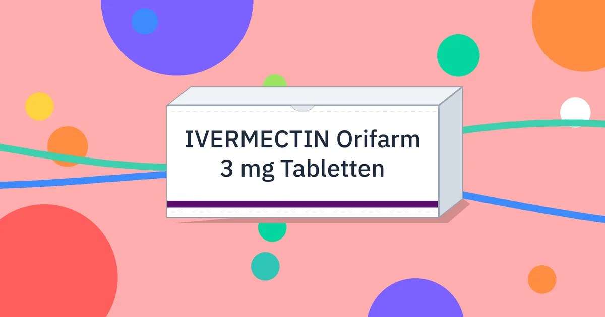 Symbolbild: Packung mit der Aufschrift IVERMECTIN Orifarm 3 mg Tabletten (PZN 19432110) – Verfügbarkeit und Bezug in Apotheken in Frankfurt am Main