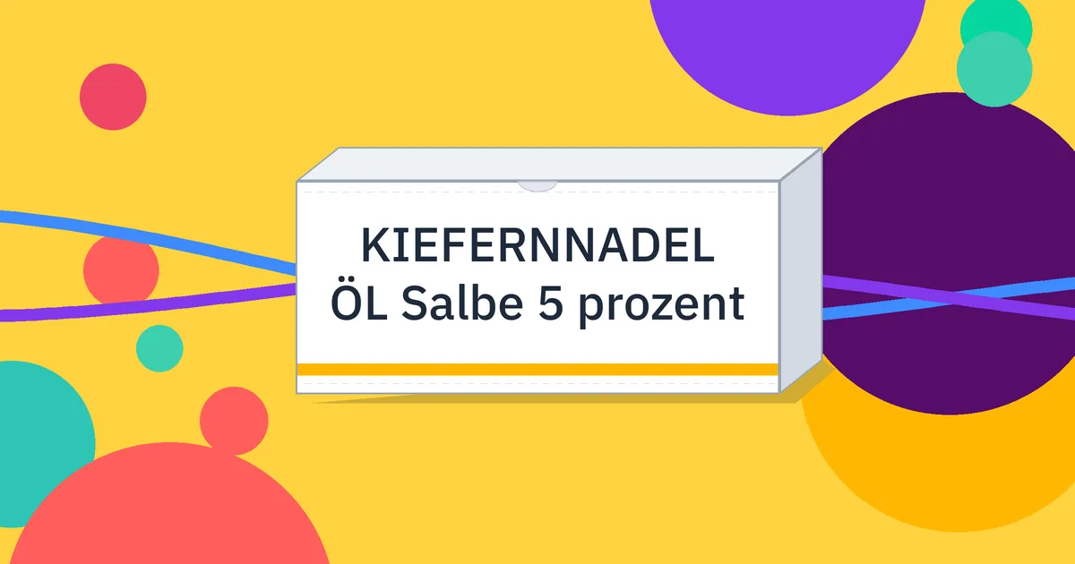 Symbolbild: Packung mit der Aufschrift KIEFERNNADEL ÖL Salbe 5 prozent (PZN 16572968) – Verfügbarkeit und Bezug in Apotheken in Frankfurt am Main