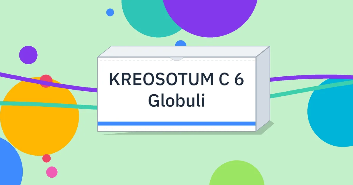 Symbolbild: Packung mit der Aufschrift KREOSOTUM C 6 Globuli (PZN 07248080) – Verfügbarkeit und Bezug in Apotheken in Frankfurt am Main