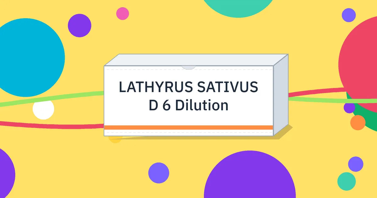 Symbolbild: Packung mit der Aufschrift LATHYRUS SATIVUS D 6 Dilution (PZN 02616515) – Verfügbarkeit und Bezug in Apotheken in Frankfurt am Main