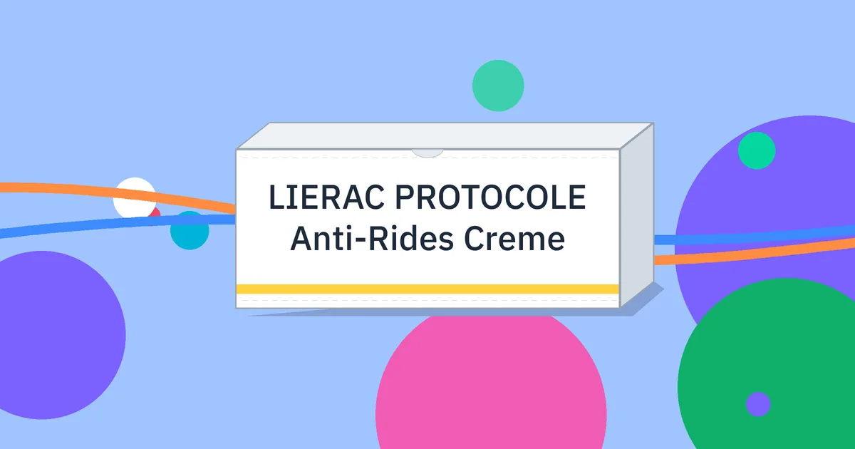 Symbolbild: Packung mit der Aufschrift LIERAC PROTOCOLE Anti-Rides Creme (PZN 20108923) – Verfügbarkeit und Bezug in Apotheken in Frankfurt am Main