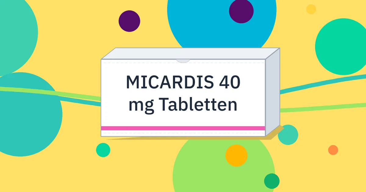Symbolbild: Packung mit der Aufschrift MICARDIS 40 mg Tabletten (PZN 00912959) – Verfügbarkeit und Bezug in Apotheken in Frankfurt am Main
