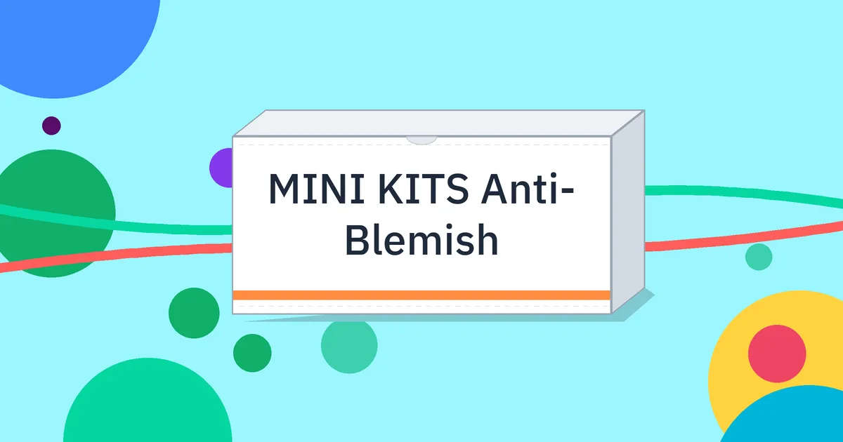 Symbolbild: Packung mit der Aufschrift MINI KITS Anti-Blemish (PZN 18894558) – Verfügbarkeit und Bezug in Apotheken in Frankfurt am Main
