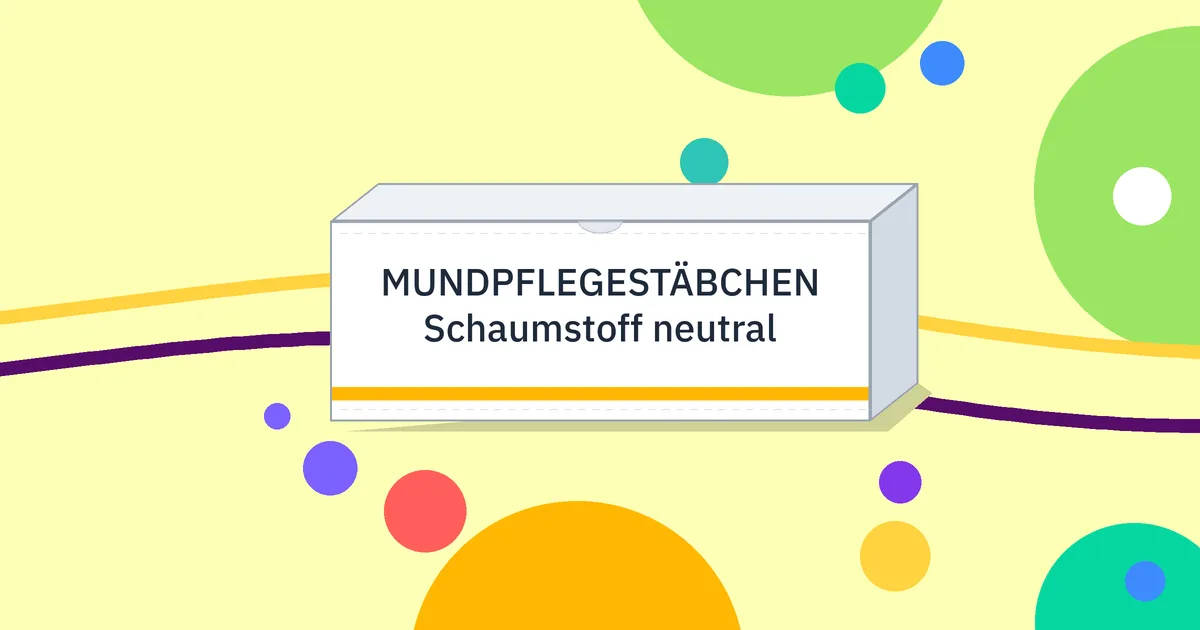 Symbolbild: Packung mit der Aufschrift MUNDPFLEGESTÄBCHEN Schaumstoff neutral (PZN 13349276) – Verfügbarkeit und Bezug in Apotheken in Frankfurt am Main