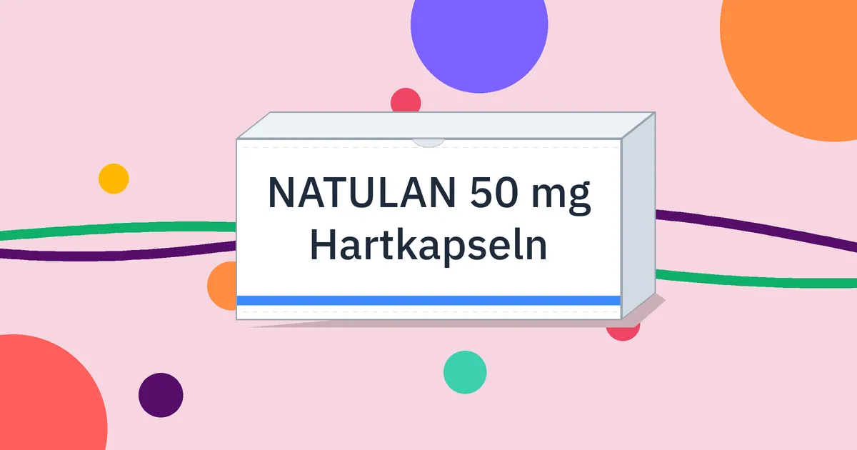 Symbolbild: Packung mit der Aufschrift NATULAN 50 mg Hartkapseln (PZN 09709266) – Verfügbarkeit und Bezug in Apotheken in Frankfurt am Main