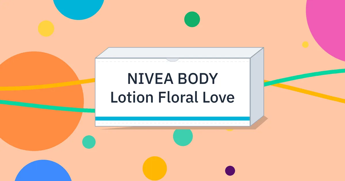 Symbolbild: Packung mit der Aufschrift NIVEA BODY Lotion Floral Love (PZN 19551808) – Verfügbarkeit und Bezug in Apotheken in Frankfurt am Main
