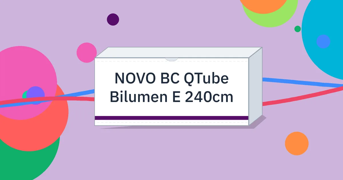 Symbolbild: Packung mit der Aufschrift NOVO BC QTube Bilumen E 240cm (PZN 18471438) – Verfügbarkeit und Bezug in Apotheken in Frankfurt am Main