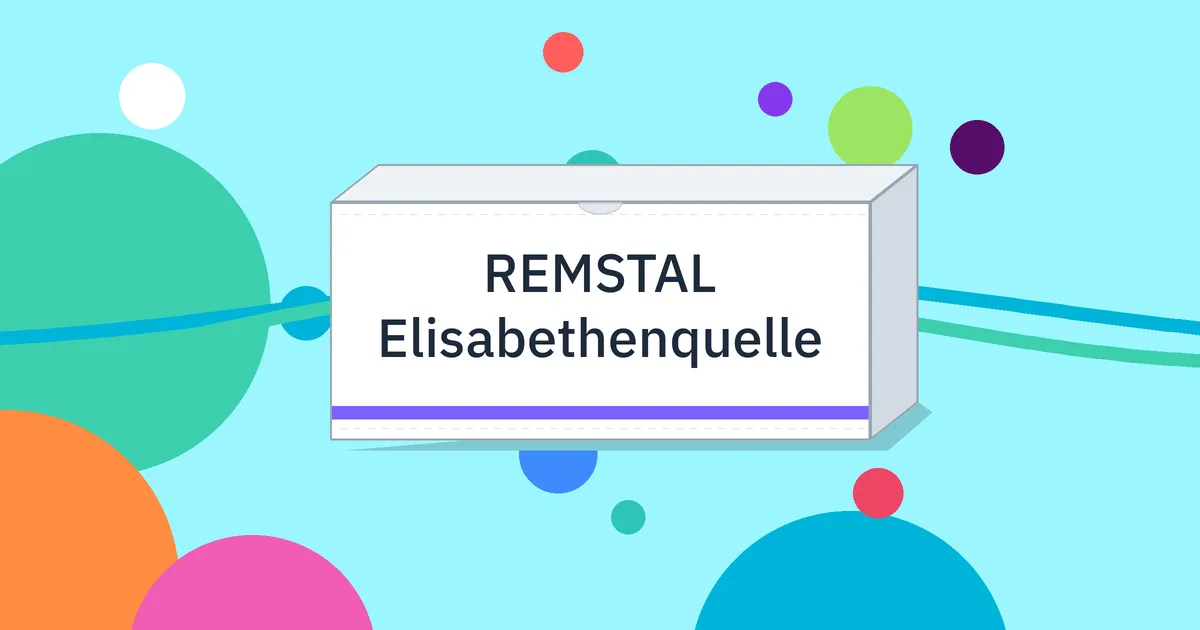Symbolbild: Packung mit der Aufschrift REMSTAL Elisabethenquelle (PZN 03064851) – Verfügbarkeit und Bezug in Apotheken in Frankfurt am Main