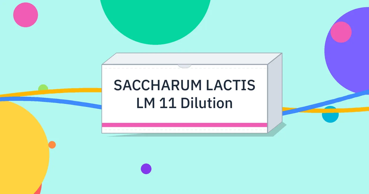 Symbolbild: Packung mit der Aufschrift SACCHARUM LACTIS LM 11 Dilution (PZN 13176700) – Verfügbarkeit und Bezug in Apotheken in Frankfurt am Main