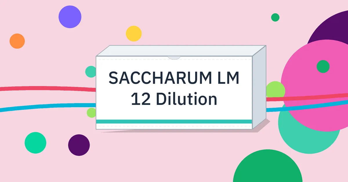 Symbolbild: Packung mit der Aufschrift SACCHARUM LM 12 Dilution (PZN 13176261) – Verfügbarkeit und Bezug in Apotheken in Frankfurt am Main