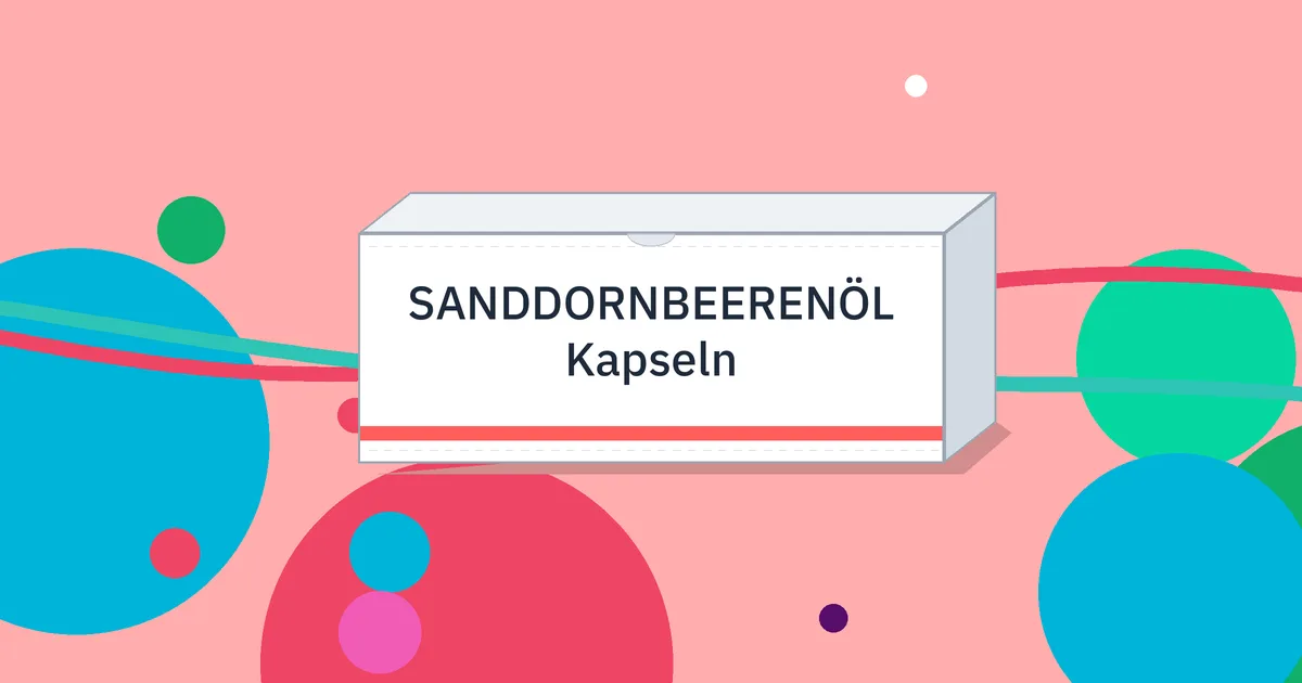 Symbolbild: Packung mit der Aufschrift SANDDORNBEERENÖL Kapseln (PZN 17890676) – Verfügbarkeit und Bezug in Apotheken in Frankfurt am Main