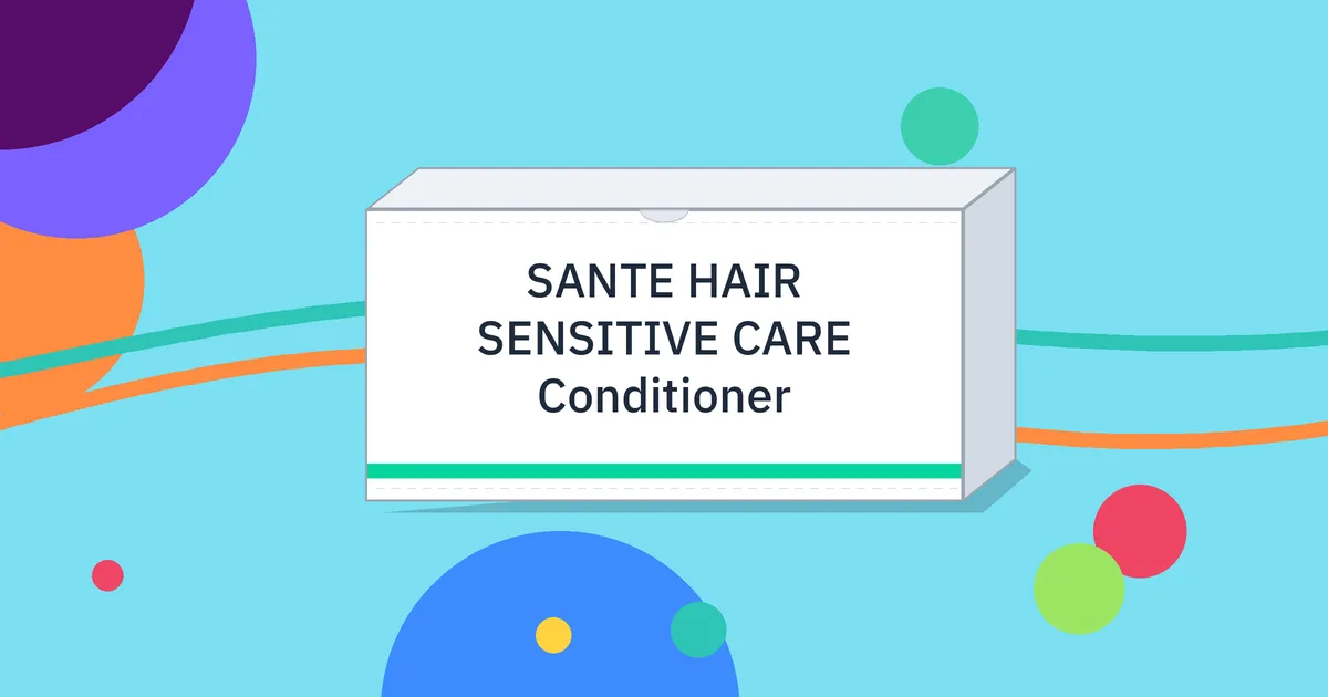 Symbolbild: Packung mit der Aufschrift SANTE HAIR SENSITIVE CARE Conditioner (PZN 19419931) – Verfügbarkeit und Bezug in Apotheken in Frankfurt am Main