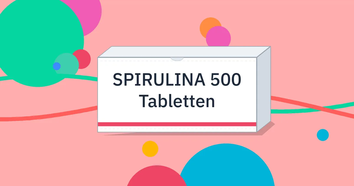 Symbolbild: Packung mit der Aufschrift SPIRULINA 500 Tabletten (PZN 04011733) – Verfügbarkeit und Bezug in Apotheken in Frankfurt am Main