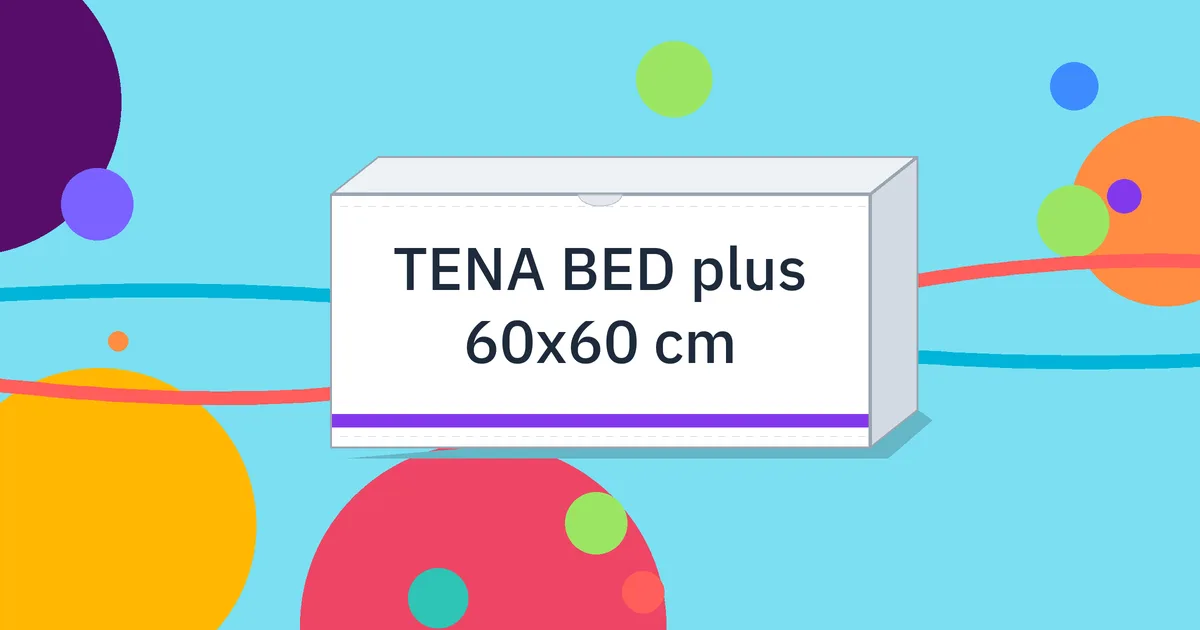 Symbolbild: Packung mit der Aufschrift TENA BED plus 60x60 cm (PZN 19981041) – Verfügbarkeit und Bezug in Apotheken in Frankfurt am Main