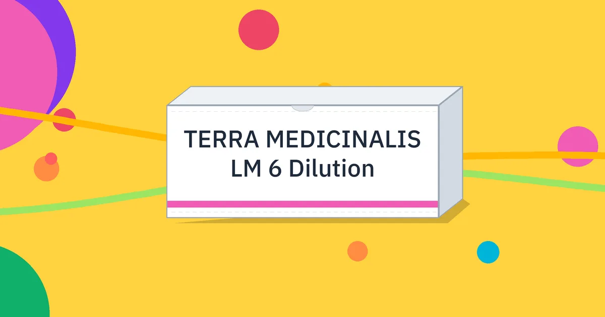Symbolbild: Packung mit der Aufschrift TERRA MEDICINALIS LM 6 Dilution (PZN 13217008) – Verfügbarkeit und Bezug in Apotheken in Frankfurt am Main