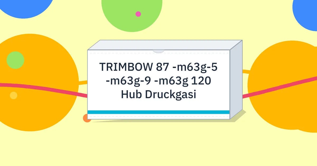 Symbolbild: Packung mit der Aufschrift TRIMBOW 87 -m63g-5 -m63g-9 -m63g 120 Hub Druckgasi (PZN 18713539) – Verfügbarkeit und Bezug in Apotheken in Frankfurt am Main