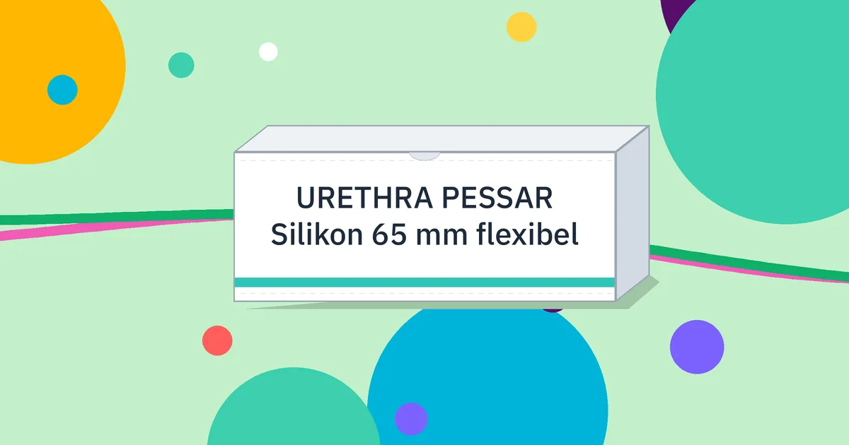 Symbolbild: Packung mit der Aufschrift URETHRA PESSAR Silikon 65 mm flexibel (PZN 04845616) – Verfügbarkeit und Bezug in Apotheken in Frankfurt am Main