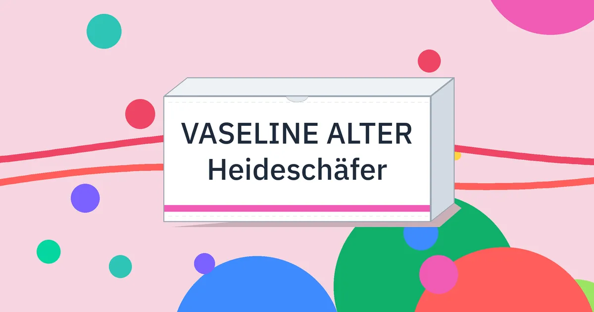 Symbolbild: Packung mit der Aufschrift VASELINE ALTER Heideschäfer (PZN 18323330) – Verfügbarkeit und Bezug in Apotheken in Frankfurt am Main