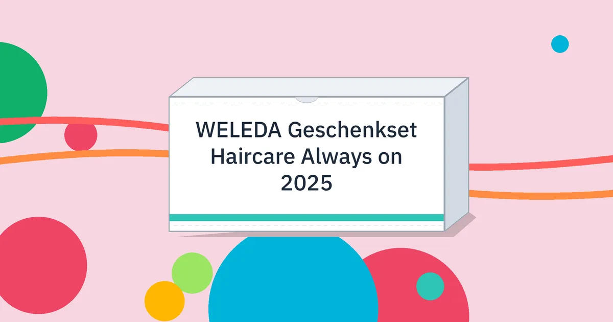 Symbolbild: Packung mit der Aufschrift WELEDA Geschenkset Haircare Always on 2025 (PZN 19634115) – Verfügbarkeit und Bezug in Apotheken in Frankfurt am Main