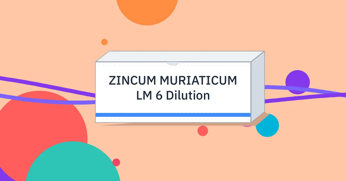 Symbolbild: Packung mit der Aufschrift ZINCUM MURIATICUM LM 6 Dilution (PZN 13295474) – Verfügbarkeit und Bezug in Apotheken in Frankfurt am Main