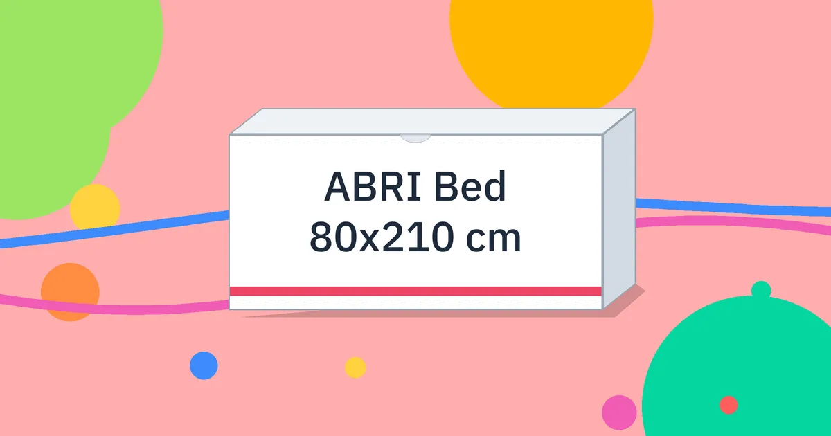 Symbolbild: Packung mit der Aufschrift ABRI Bed 80x210 cm (PZN 09201912) – Verfügbarkeit und Bezug in Apotheken in Frankfurt am Main