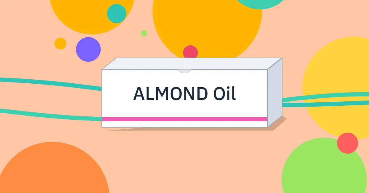Symbolbild: Packung mit der Aufschrift ALMOND Oil (PZN 19264026) – Verfügbarkeit und Bezug in Apotheken in Frankfurt am Main