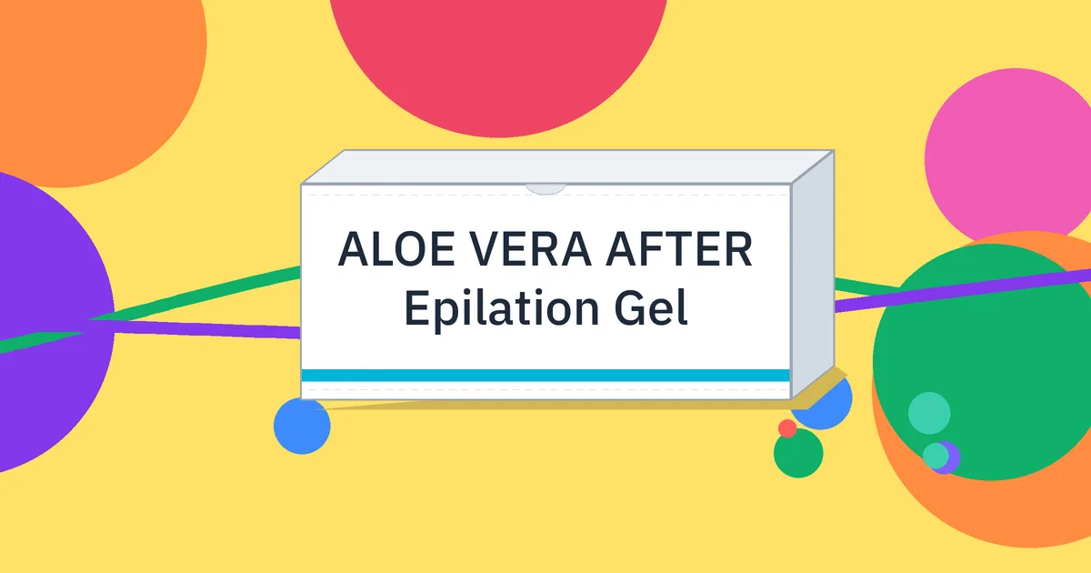 Symbolbild: Packung mit der Aufschrift ALOE VERA AFTER Epilation Gel (PZN 04172092) – Verfügbarkeit und Bezug in Apotheken in Frankfurt am Main