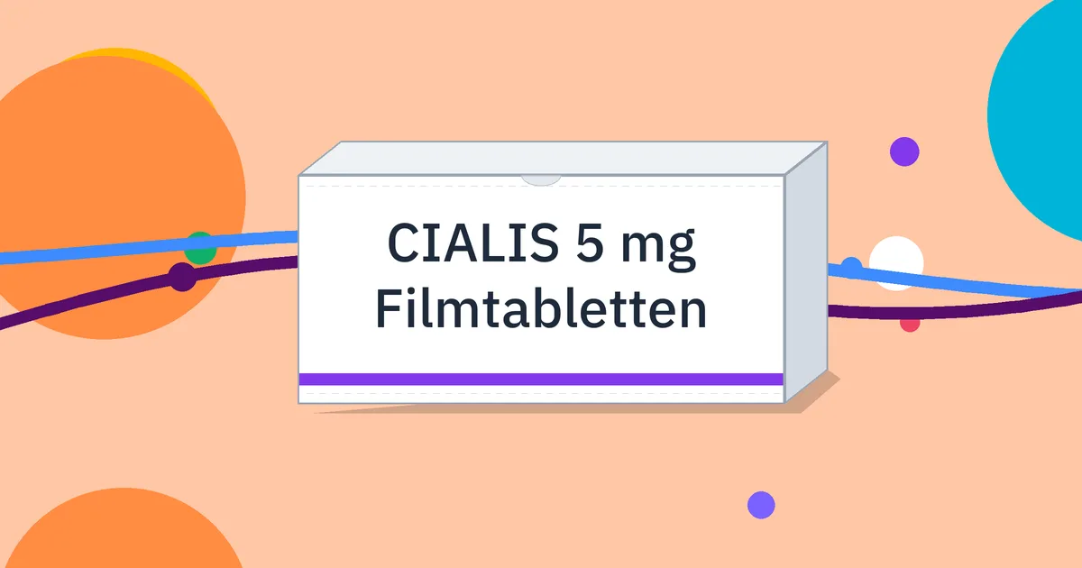 Symbolbild: Packung mit der Aufschrift CIALIS 5 mg Filmtabletten (PZN 07056245) – Verfügbarkeit und Bezug in Apotheken in Frankfurt am Main