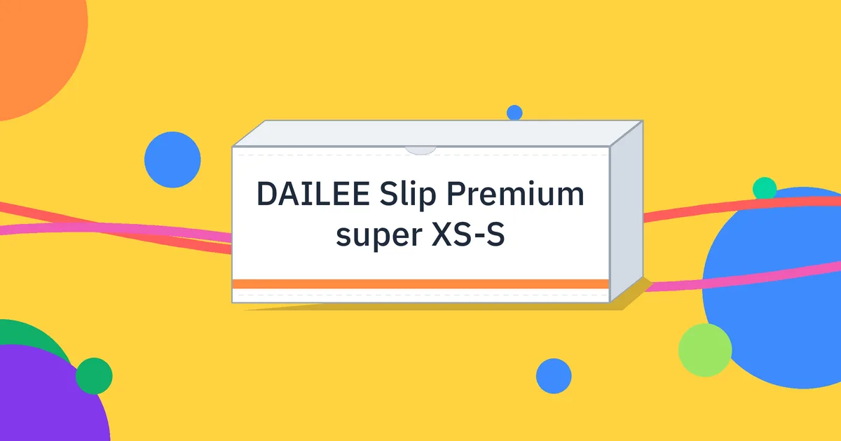 Symbolbild: Packung mit der Aufschrift DAILEE Slip Premium super XS-S (PZN 11807208) – Verfügbarkeit und Bezug in Apotheken in Frankfurt am Main