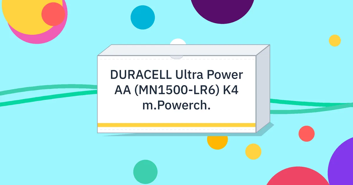 Symbolbild: Packung mit der Aufschrift DURACELL Ultra Power AA (MN1500-LR6) K4 m.Powerch. (PZN 07704804) – Verfügbarkeit und Bezug in Apotheken in Frankfurt am Main