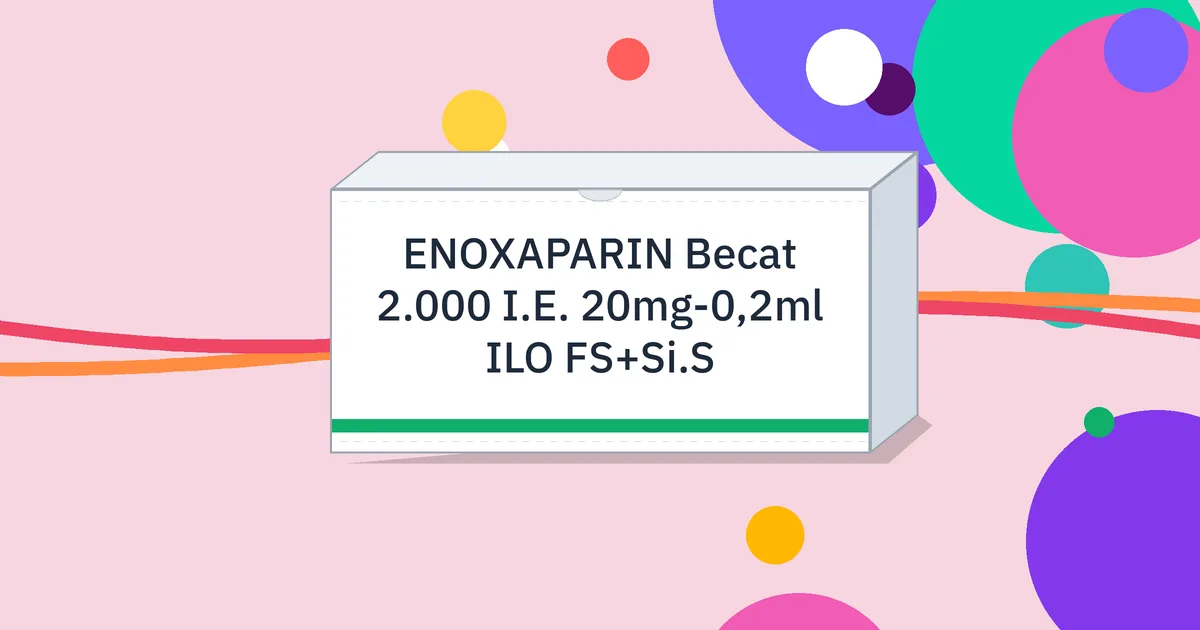 Symbolbild: Packung mit der Aufschrift ENOXAPARIN Becat 2.000 I.E. 20mg-0,2ml ILO FS+Si.S (PZN 13509024) – Verfügbarkeit und Bezug in Apotheken in Frankfurt am Main