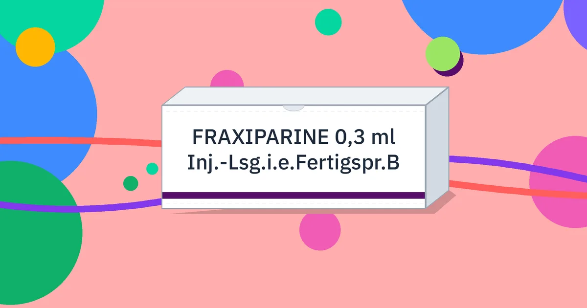 Symbolbild: Packung mit der Aufschrift FRAXIPARINE 0,3 ml Inj.-Lsg.i.e.Fertigspr.B (PZN 11282987) – Verfügbarkeit und Bezug in Apotheken in Frankfurt am Main