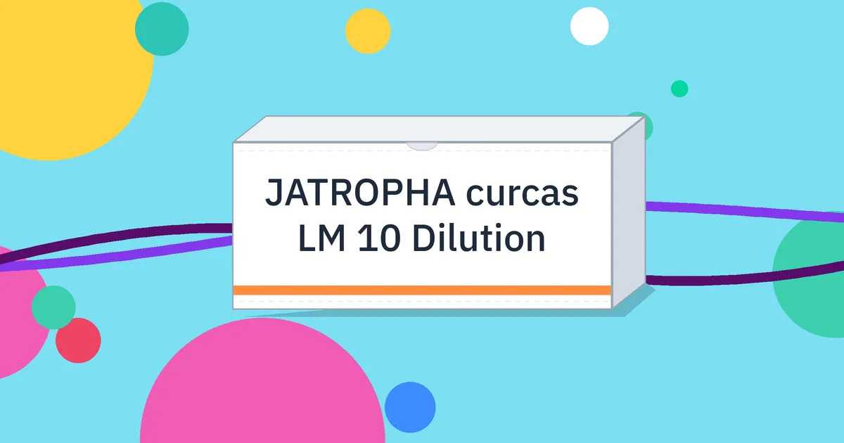 Symbolbild: Packung mit der Aufschrift JATROPHA curcas LM 10 Dilution (PZN 13562283) – Verfügbarkeit und Bezug in Apotheken in Frankfurt am Main