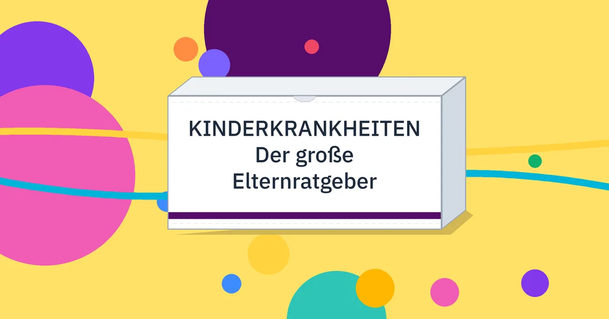 Symbolbild: Packung mit der Aufschrift KINDERKRANKHEITEN Der große Elternratgeber (PZN 00267973) – Verfügbarkeit und Bezug in Apotheken in Frankfurt am Main