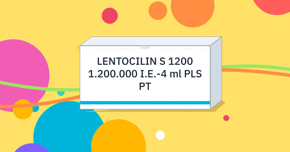 Symbolbild: Packung mit der Aufschrift LENTOCILIN S 1200 1.200.000 I.E.-4 ml PLS PT (PZN 20375044) – Verfügbarkeit und Bezug in Apotheken in Frankfurt am Main