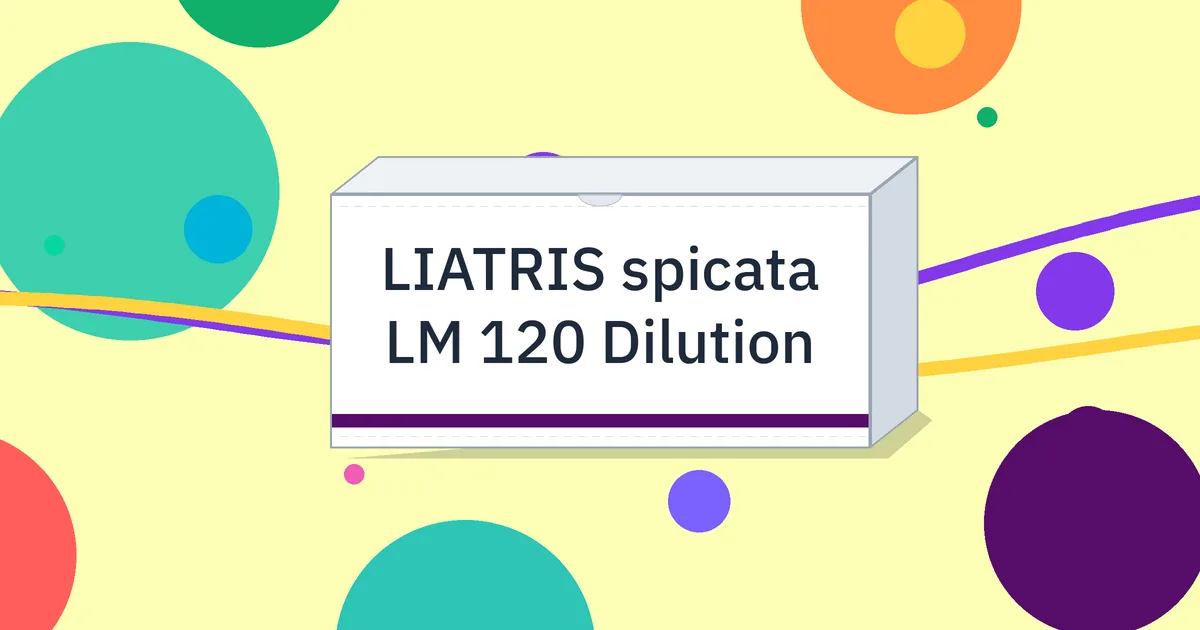 Symbolbild: Packung mit der Aufschrift LIATRIS spicata LM 120 Dilution (PZN 13529015) – Verfügbarkeit und Bezug in Apotheken in Frankfurt am Main