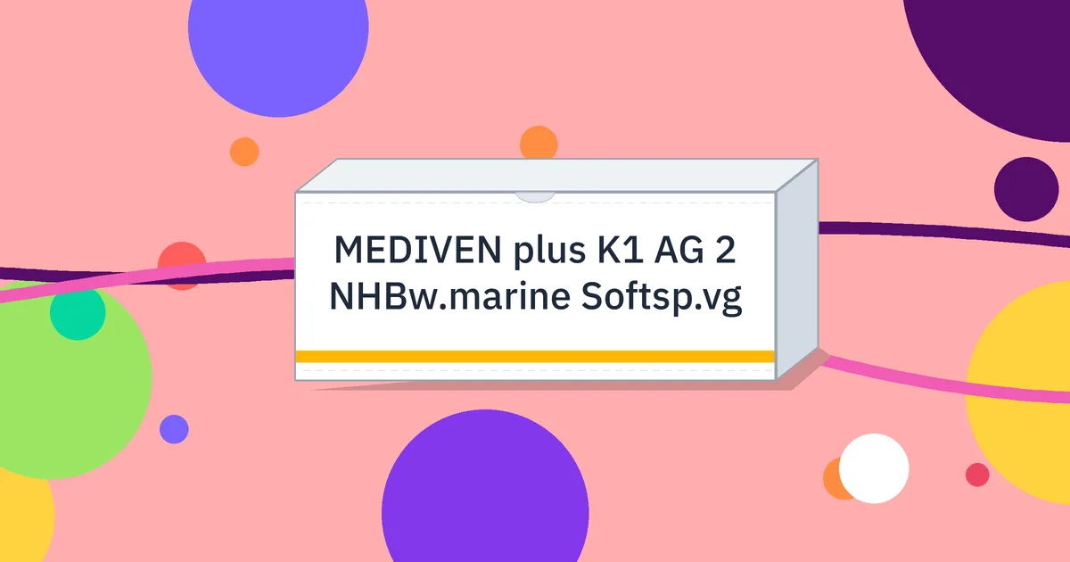 Symbolbild: Packung mit der Aufschrift MEDIVEN plus K1 AG 2 NHBw.marine Softsp.vg (PZN 15924419) – Verfügbarkeit und Bezug in Apotheken in Frankfurt am Main