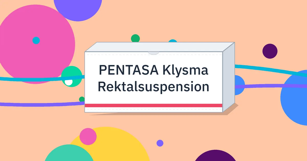 Symbolbild: Packung mit der Aufschrift PENTASA Klysma Rektalsuspension (PZN 00700967) – Verfügbarkeit und Bezug in Apotheken in Frankfurt am Main