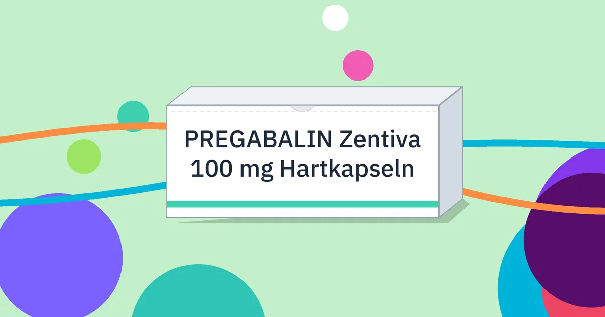 Symbolbild: Packung mit der Aufschrift PREGABALIN Zentiva 100 mg Hartkapseln (PZN 16320853) – Verfügbarkeit und Bezug in Apotheken in Frankfurt am Main
