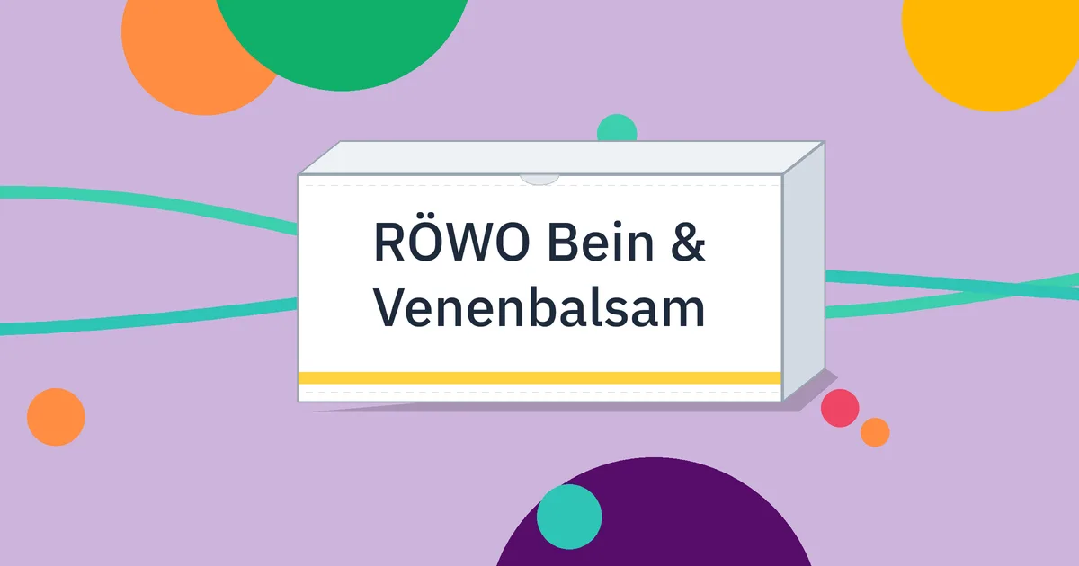 Symbolbild: Packung mit der Aufschrift RÖWO Bein & Venenbalsam (PZN 02255017) – Verfügbarkeit und Bezug in Apotheken in Frankfurt am Main