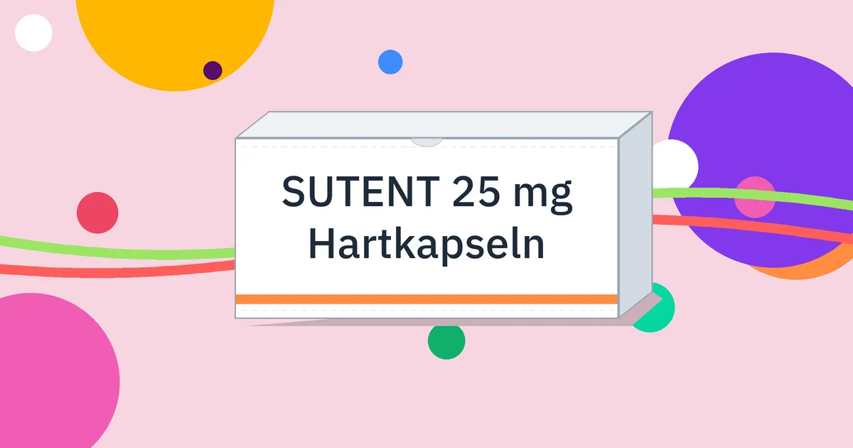 Symbolbild: Packung mit der Aufschrift SUTENT 25 mg Hartkapseln (PZN 20638710) – Verfügbarkeit und Bezug in Apotheken in Frankfurt am Main