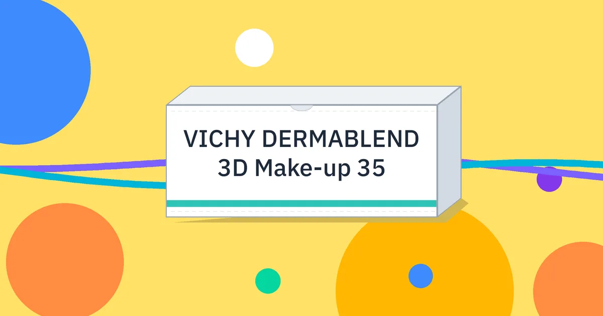 Symbolbild: Packung mit der Aufschrift VICHY DERMABLEND 3D Make-up 35 (PZN 11479885) – Verfügbarkeit und Bezug in Apotheken in Frankfurt am Main