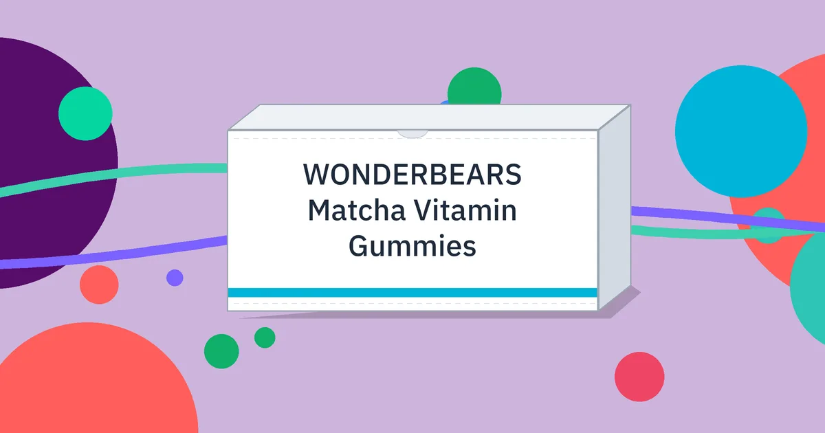 Symbolbild: Packung mit der Aufschrift WONDERBEARS Matcha Vitamin Gummies (PZN 20948304) – Verfügbarkeit und Bezug in Apotheken in Frankfurt am Main