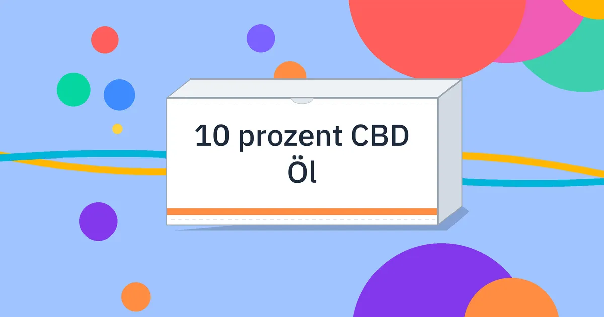Symbolbild: Packung mit der Aufschrift 10 prozent CBD Öl (PZN 18070780) – Verfügbarkeit und Bezug in Apotheken in Frankfurt am Main