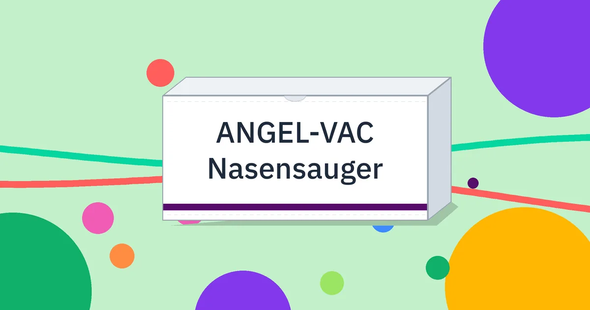 Symbolbild: Packung mit der Aufschrift ANGEL-VAC Nasensauger (PZN 03816009) – Verfügbarkeit und Bezug in Apotheken in Frankfurt am Main