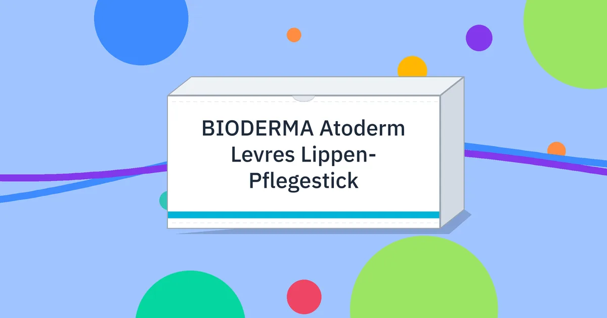Symbolbild: Packung mit der Aufschrift BIODERMA Atoderm Levres Lippen-Pflegestick (PZN 09227136) – Verfügbarkeit und Bezug in Apotheken in Frankfurt am Main